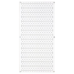 These are standard pegboard specifications